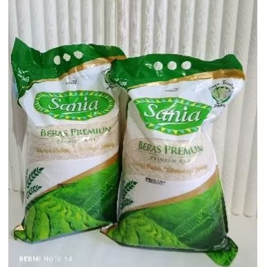 Jual BERAS SANIA PREMIUM 5 KG -beras pulen premium murah | Shopee Indonesia