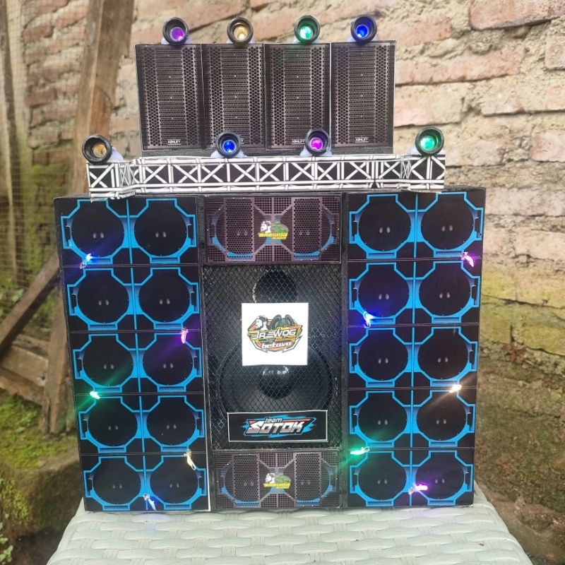 Jual SOUND MINIATUR BREWOG AUDIO BLUETOOTH SIAP BUNYI | Shopee Indonesia