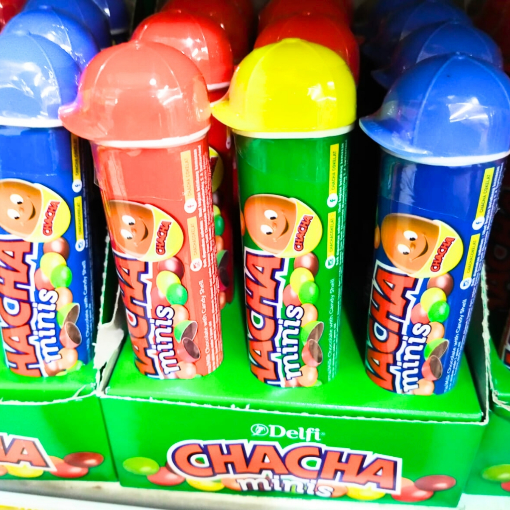 Jual Chacha Minis Chocolate with Candy Shell Coklat Permen Makanan ...