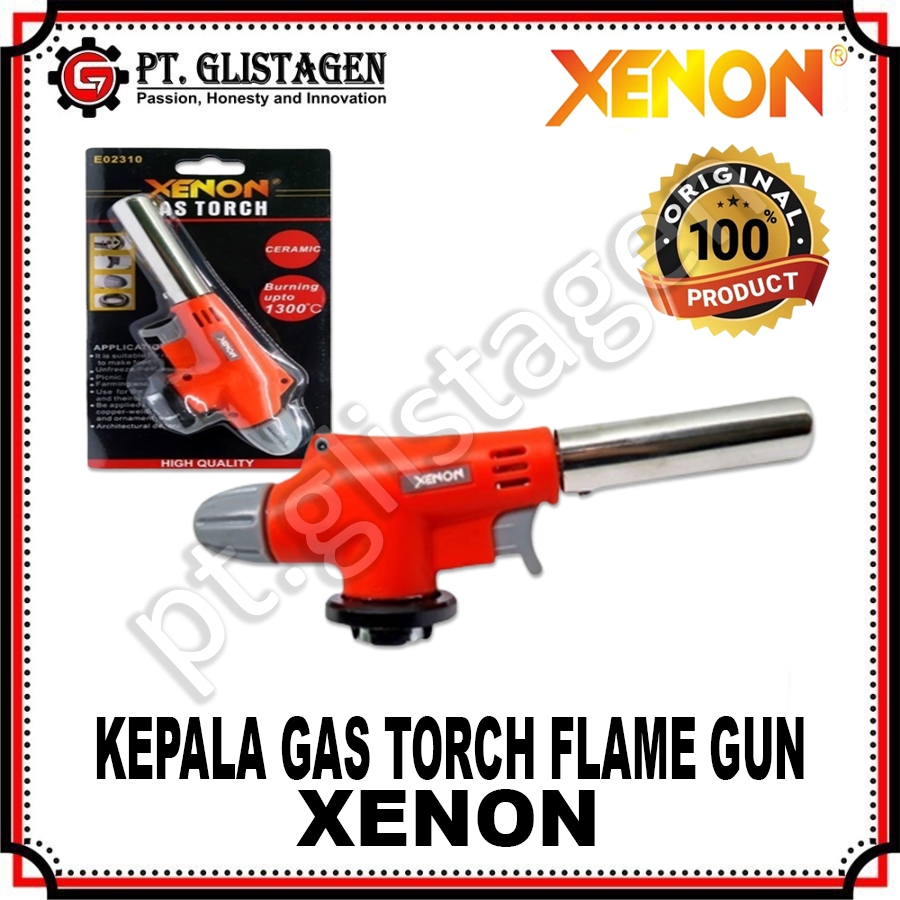 Jual XENON Gas Torch Flame Gun Blow Torch Kepala Pematik Api Portable E02310 ORIGINAL XENON ...