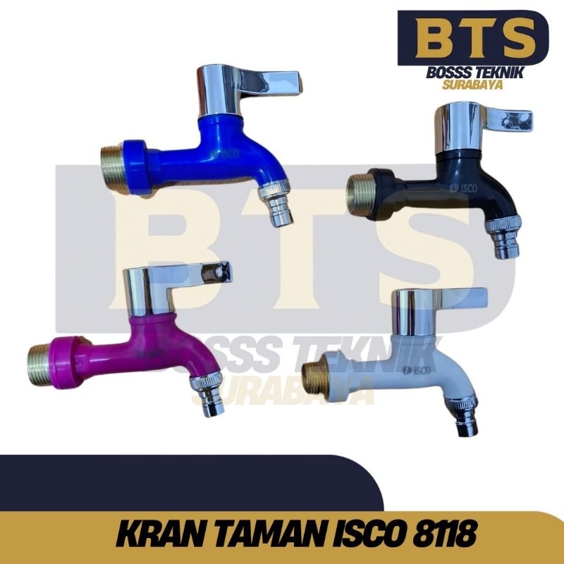 Jual Kran air drat kuningan engkol Isco ukuran 3/4" kran taman tembok ...