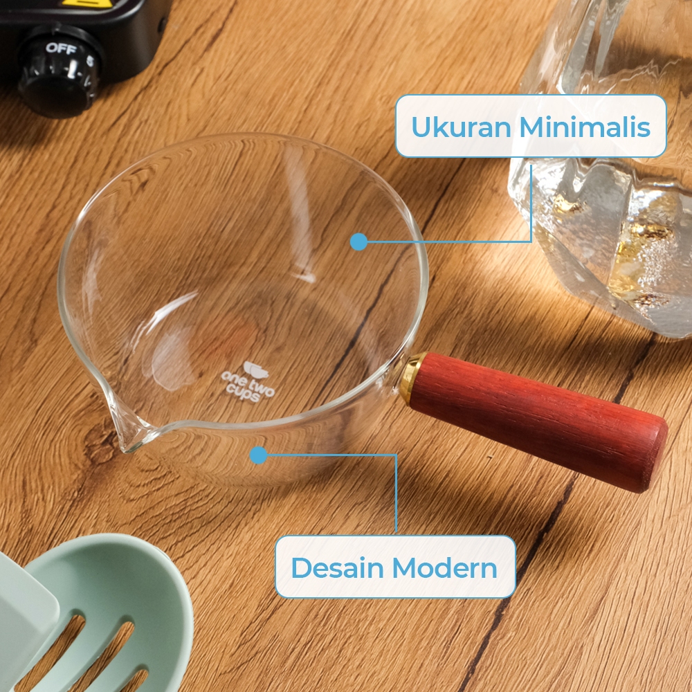 Jual Panci Kaca Glass Cooking Pot Borosilicate Tahan Panas Api 400ml ...