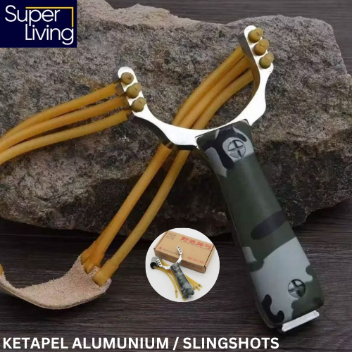 Jual Ketapel Alumunium Slingshot Hunting Kamuflase Ketapel ...
