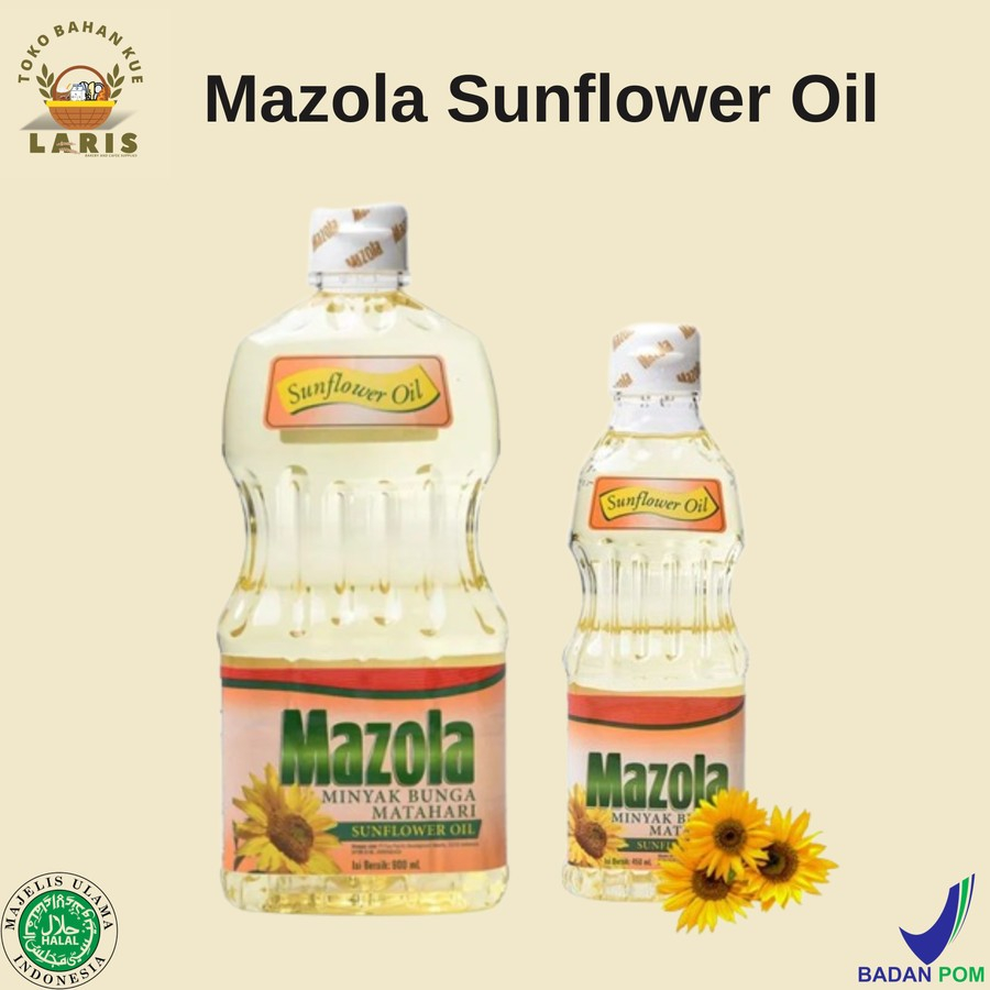 Jual MAZOLA SUNFLOWER OIL 900 ML | Shopee Indonesia