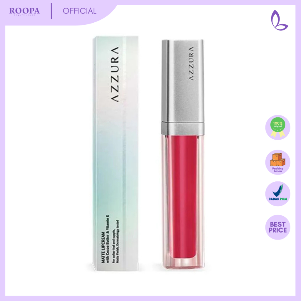 Jual AZZURA Matte Lip Cream 4 gr | Shopee Indonesia