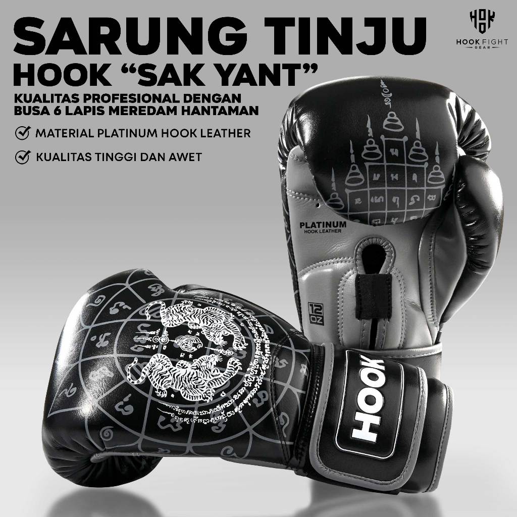Jual Sarung Tinju Dewasa Hook Boxing Gloves Sarung Tangan Muay Thai ...