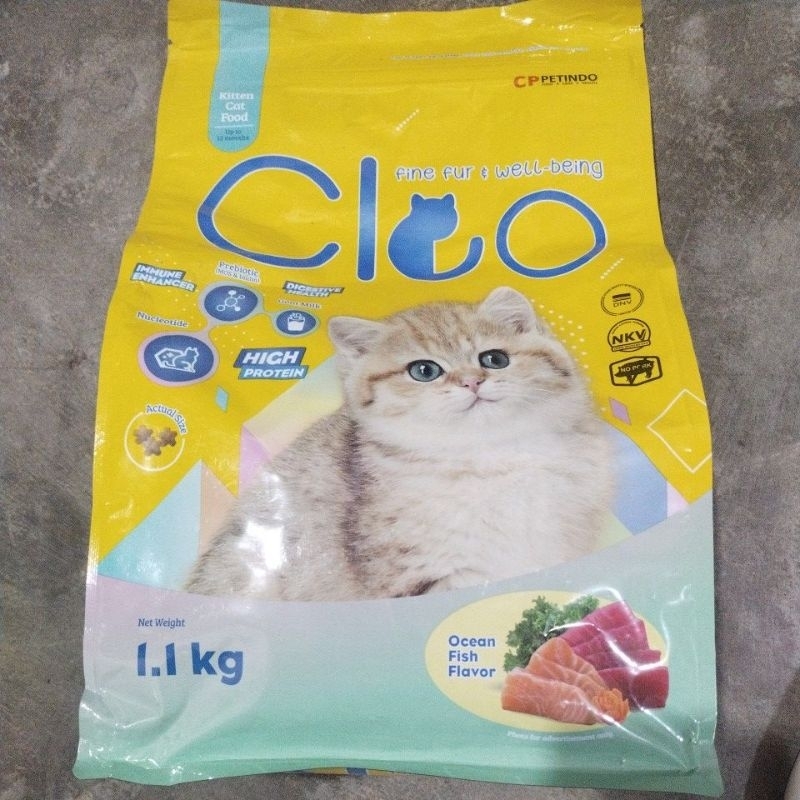 Jual Cleo kitten 1,1 Kg | Shopee Indonesia