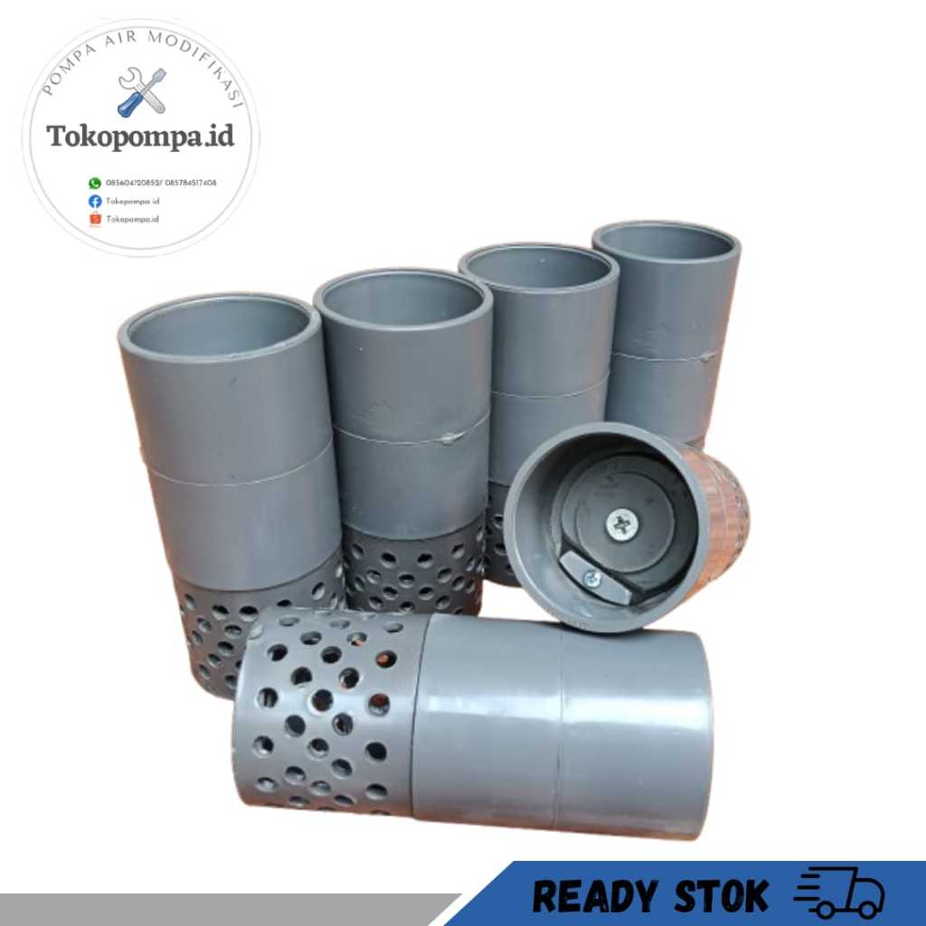 Jual Tusen Klep PVC 3 Inch Check VAlve Foot Klep – Katup Anti Balik ...