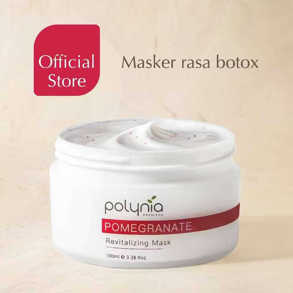 Jual "POLYNIA" Pomegranate Revitalizing Mask 100ML | Shopee Indonesia