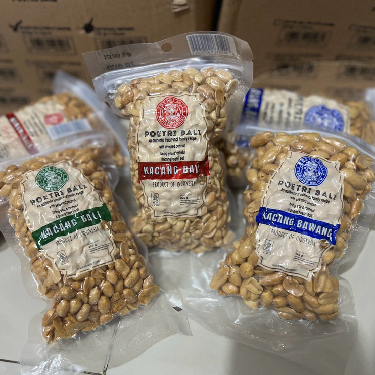 Jual [HALAL] Poetri Bali Kacang Bali Asli 225gr Manis / Asin / Bawang | Shopee Indonesia