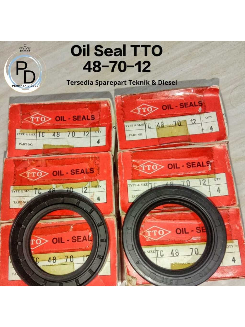Jual Oil Seal TTO 48-70-12 TTO | Shopee Indonesia
