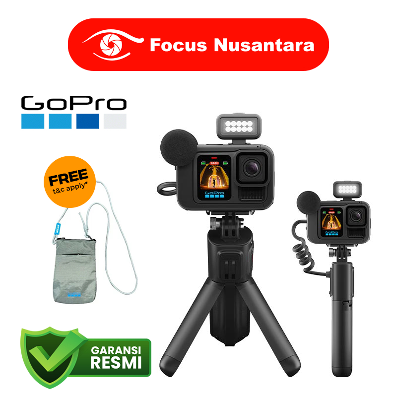 Jual GoPro Hero13 Black Creator Edition Action Camera / Go Pro Hero 13 Black Cam GARANSI RESMI ...