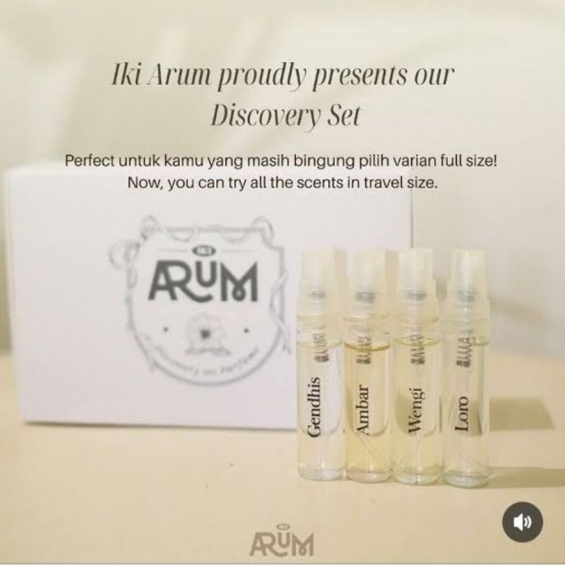 Jual Discovery Set Iki arum ORIGINAL | Shopee Indonesia