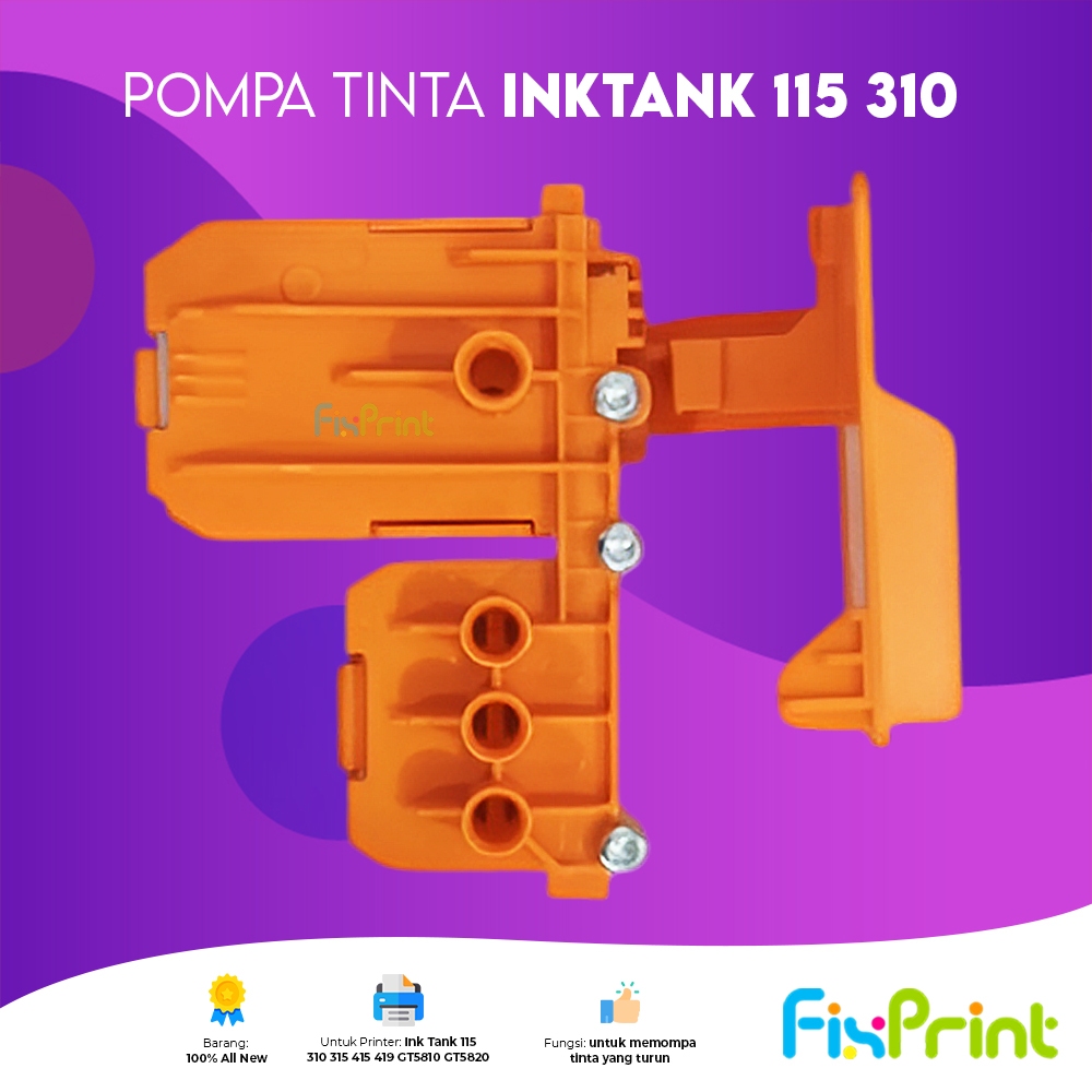 Jual FixPrint Air Purger Ink Tank 115 310 315 415 Pompa Tinta Printer ...