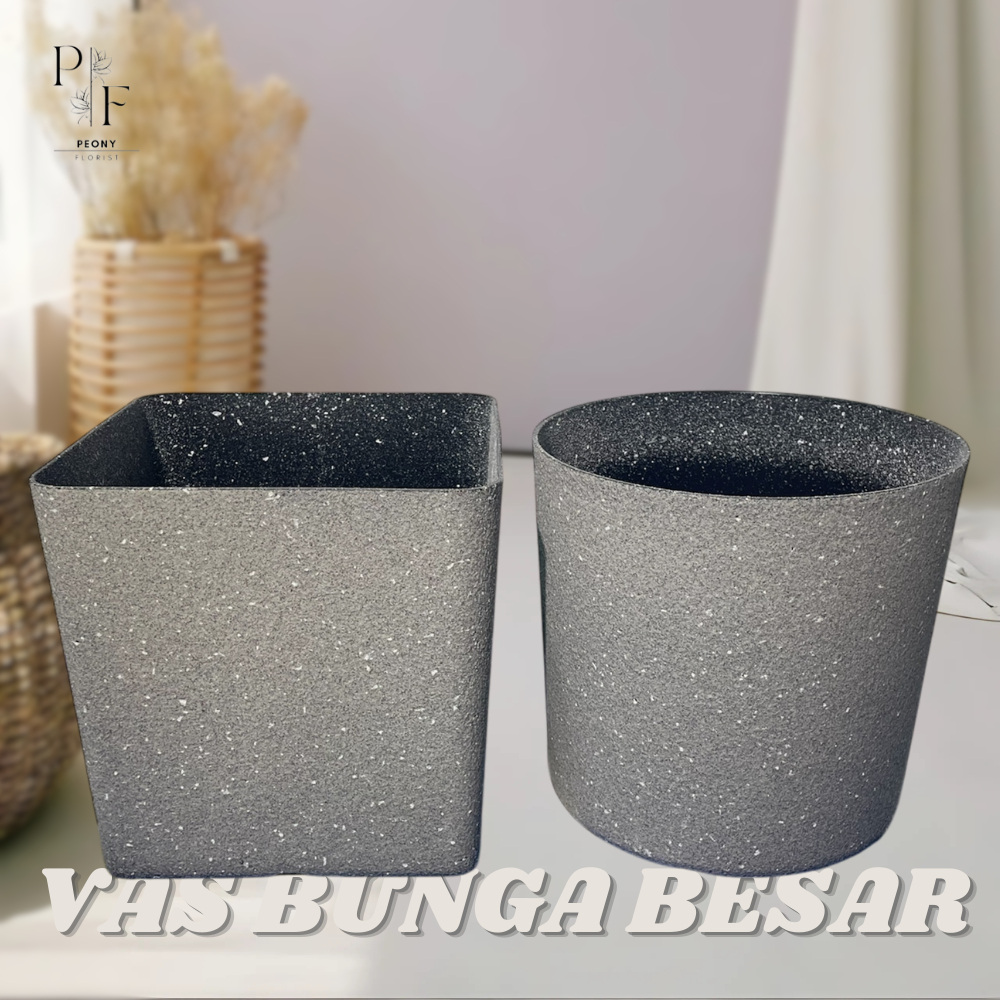 Jual Vas / Pot Bunga Plastik Modern. Tahan Lama Pot Bunga Kering Tinggi ...