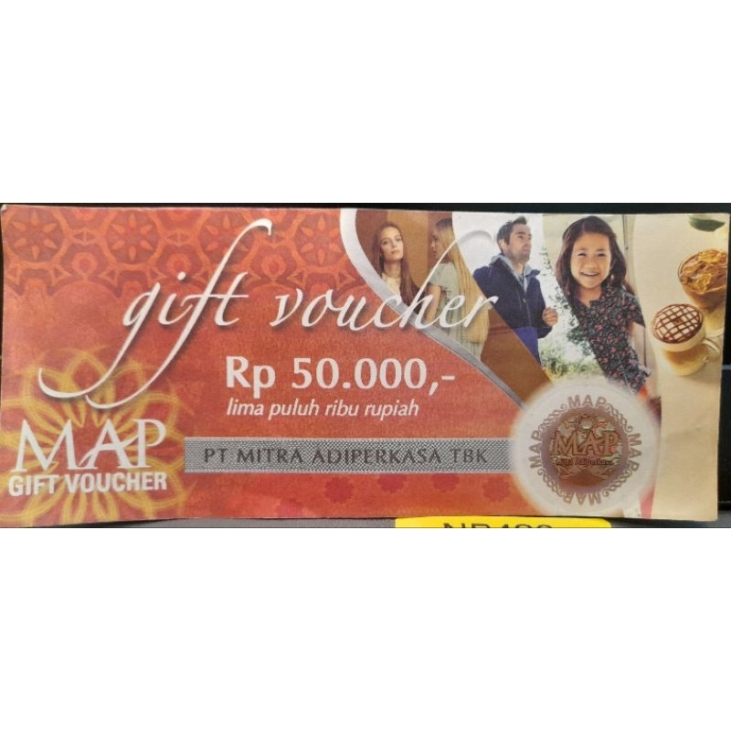 Jual Voucher Belanja MAP Rp 50.000 | Shopee Indonesia