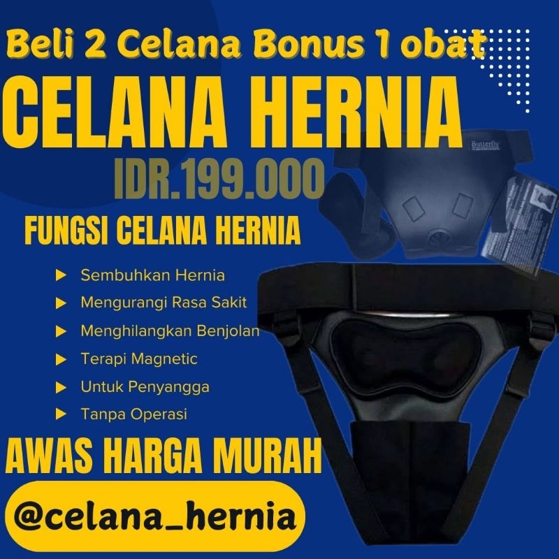 Jual ORIGINAL CELANA HERNIA MAGNETIK BUTTERFLY DAN OBAT HERNIA TURUN ...