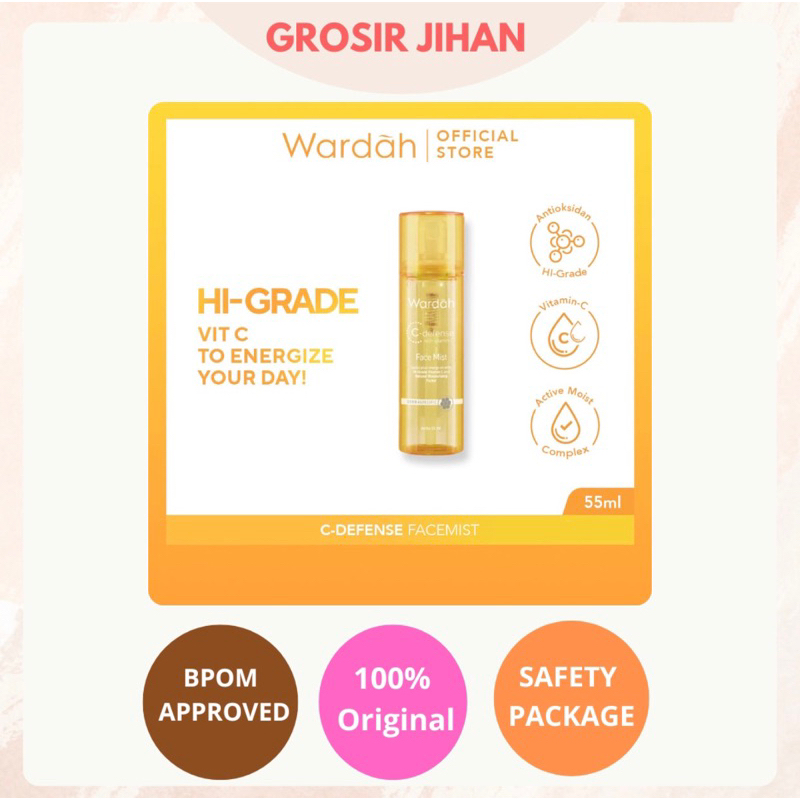 Jual wardah c-defence face mist | Shopee Indonesia