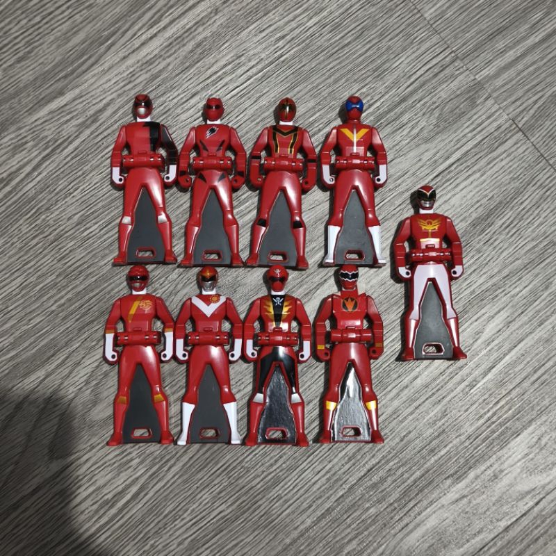 Jual Ranger Key Red Super Sentai Power Ranger Merah (Baca Deskripsi ...