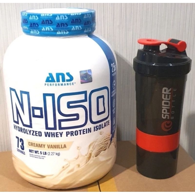 Jual Ans N iso 5lbs whey protein isolate hydrolyzed | Shopee Indonesia