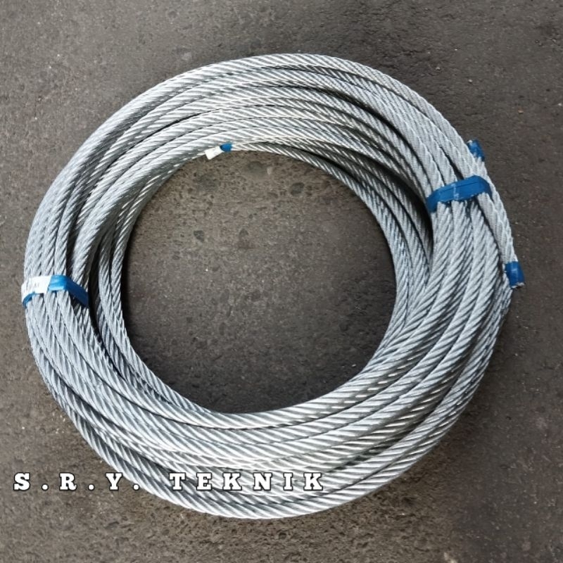 Jual Kawat Seling Full Baja 0.1 3 4 5 mm Seling Baja Steel | Shopee Indonesia