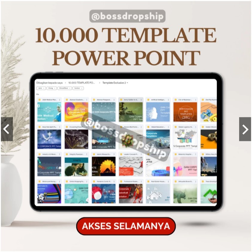 Jual Koleksi 10000 template power point animasi, template power point ...