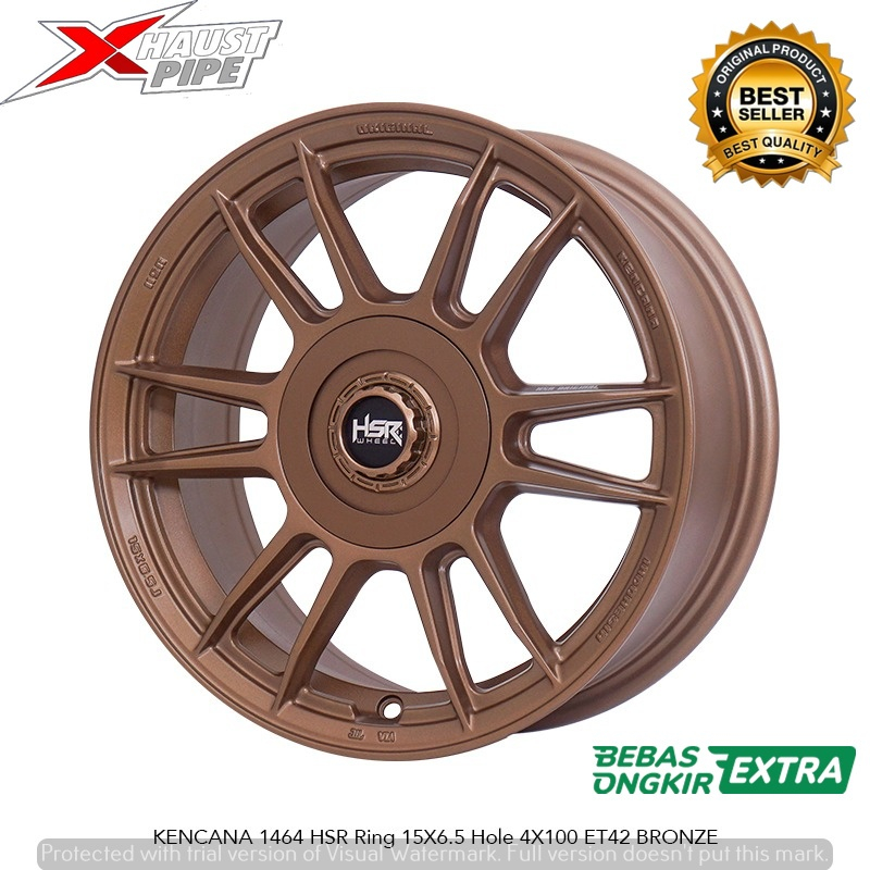 Jual Series Terbaru Velg Original HSR KENCANA Ring 15 Doble Pcd 4X100-4X114,3 Cocok Untuk Mobil ...