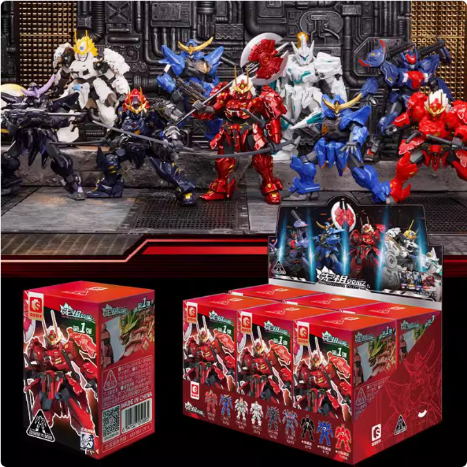 Jual Moshow x Sembo Super Mobility Progenitor Effect Figure Blind Box ...