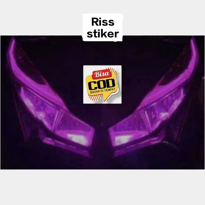 Jual stiker lampu utama + sen vario 150 led old (warna transparan ...