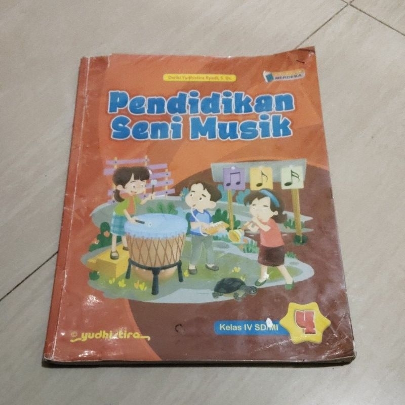 Jual BUKU ORI BUKU PENDIDIKAN SENI MUSIK KELAS 4 SD PENERBIT YUDHISTIRA ...