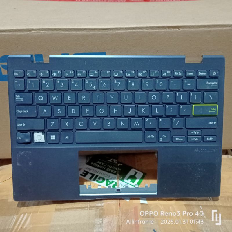 Jual FRAME KEYBOARD LAPTOP Keyboard Asus Vivobook E210 E210ka E210ma ...