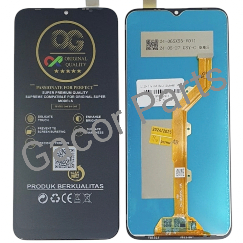 Jual LCD INFINIX SMART 4 SMART 4C X653 X653C FULLSET TOUCHSCREEN ORIGINAL | Shopee Indonesia