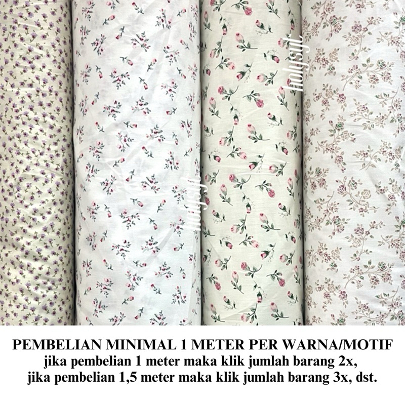 Jual KATUN JEPANG JAPAN DESIGN MATHILDA MOTIF BUNGA SHABBY (min ...