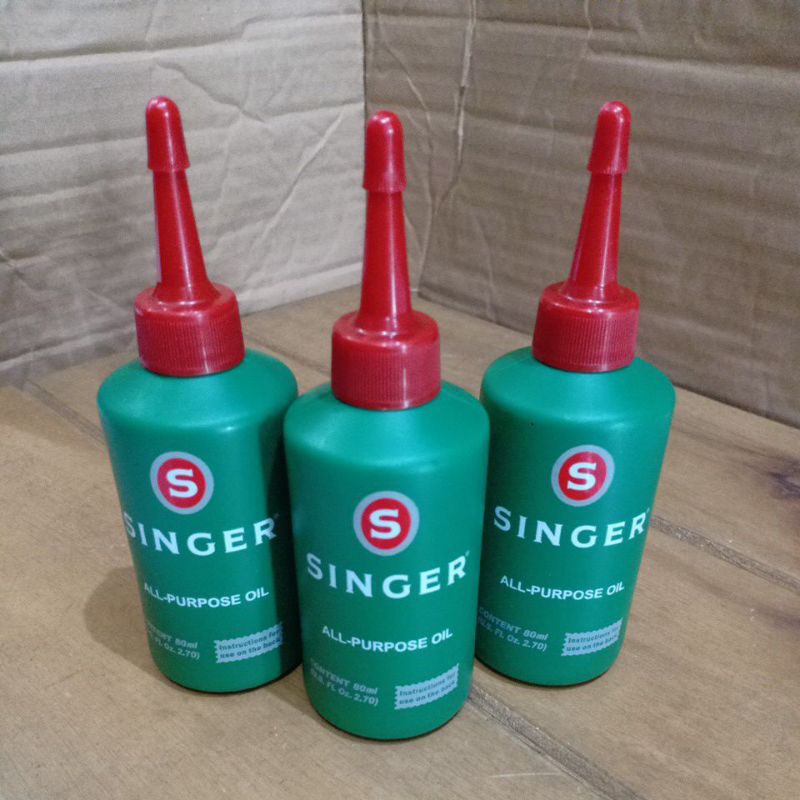 Jual Oli SINGER 80ml / Singer All-Purpose Oil / Minyak pelumas mesin ...