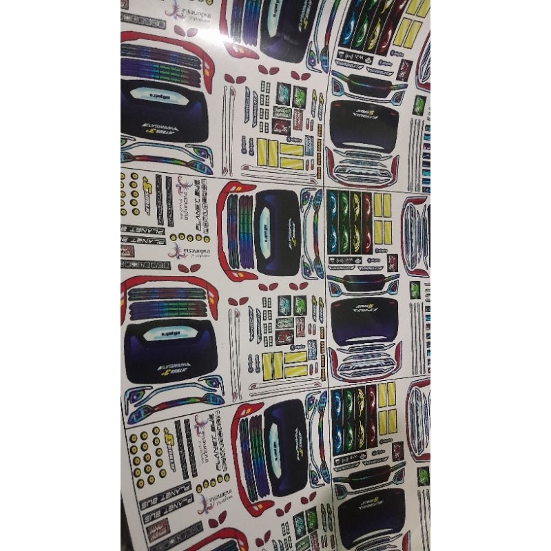 Jual Stiker miniatur bus basuri viral jb3 dan jb 5 | Shopee Indonesia