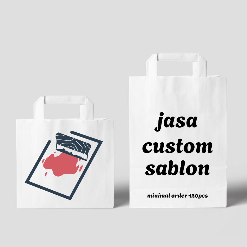 Jual Custom Sabon/Logo Goodie Bag Spunbond | Shopee Indonesia