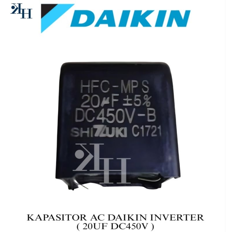 Jual KAPASITOR DC 20UF 450V DAIKIN INVERTER/ KAPASITOR DC OUTDOR DAIKIN ...
