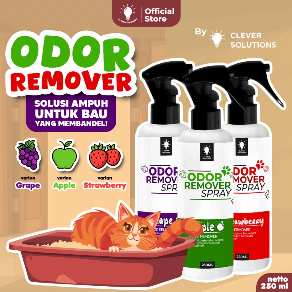 Jual Clever Solutions - Odor Remover Aroma Spray Penghilang Bau Aroma ...