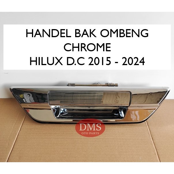 Jual HANDLE BAK OMBENG BAGASI HILUX 2015 - 2025 CHROME | Shopee Indonesia