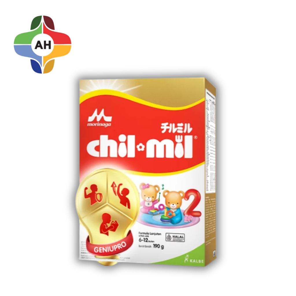 Jual Morinaga Chil Mil Gold Geniupro Formula Bayi Usia 6-12 Bulan 190 ...