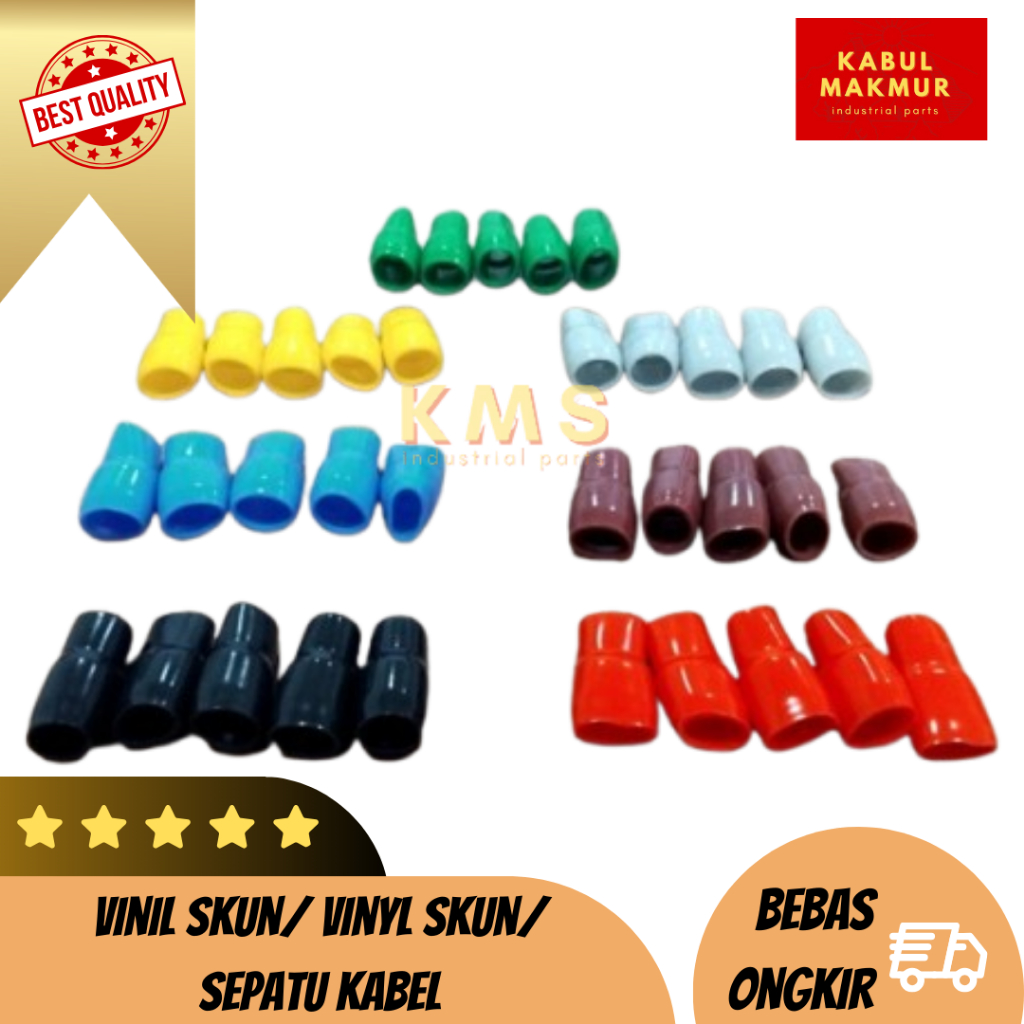 Jual Vinil Skun/ Vinyl Skun/ Sepatu Kabel V120-125 Untuk Skun Kabel SC ...