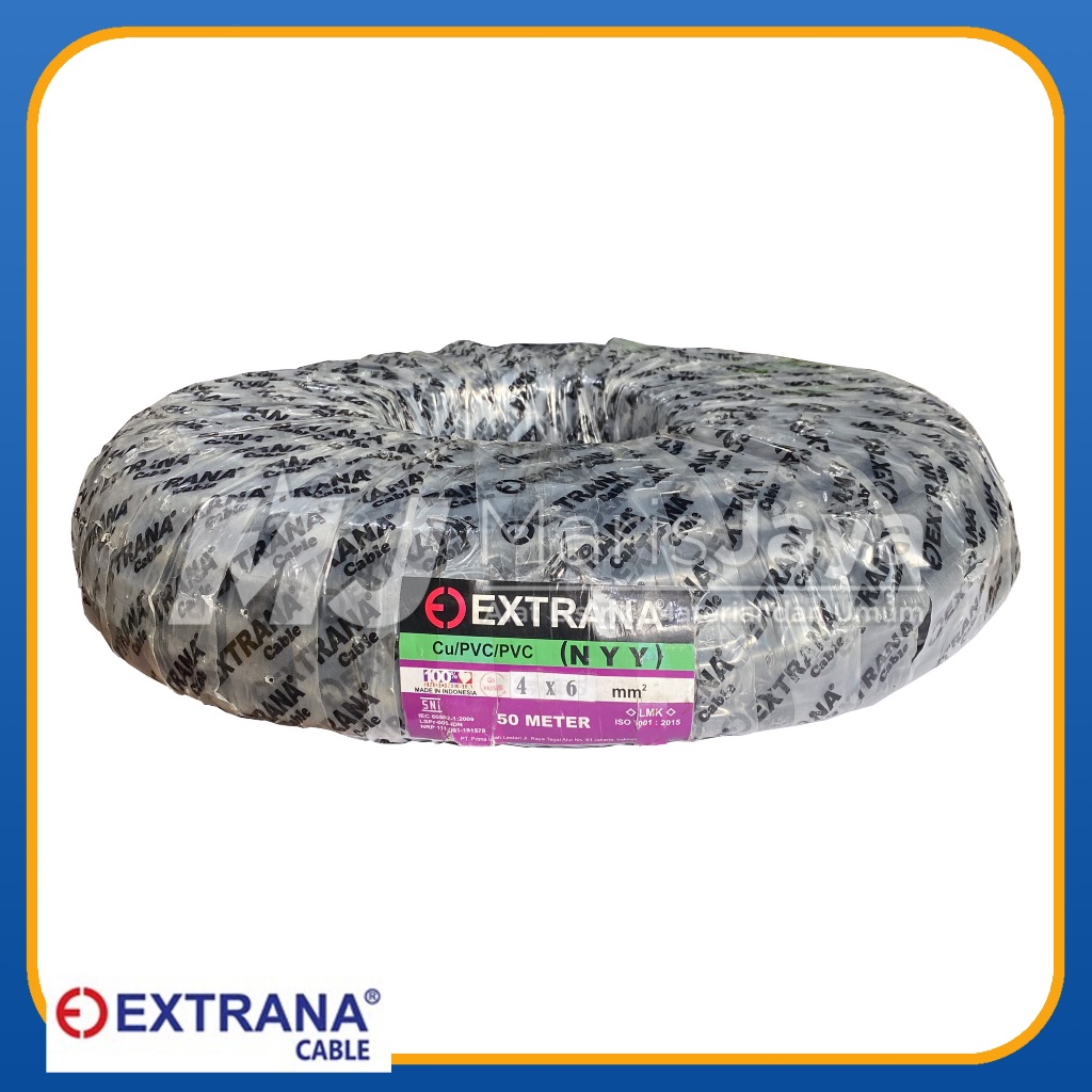 Jual Kabel Tanam EXTRANA NYY 4x6 mm² 50 meter (PER ROLL) | Shopee Indonesia