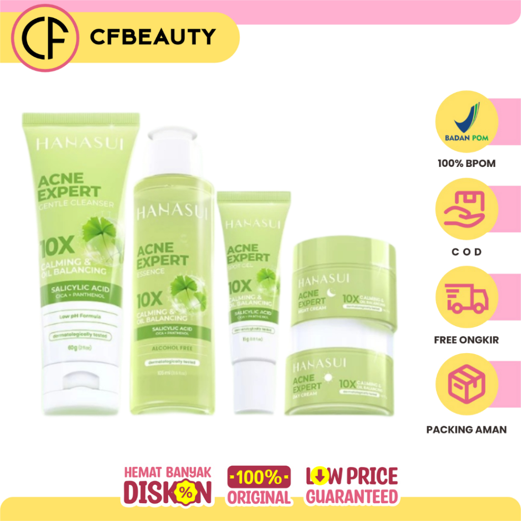 Jual Hanasui Acne Expert Series - Mengurangi Jerawat Menenangkan & Kurangi Minyak berlebih ...