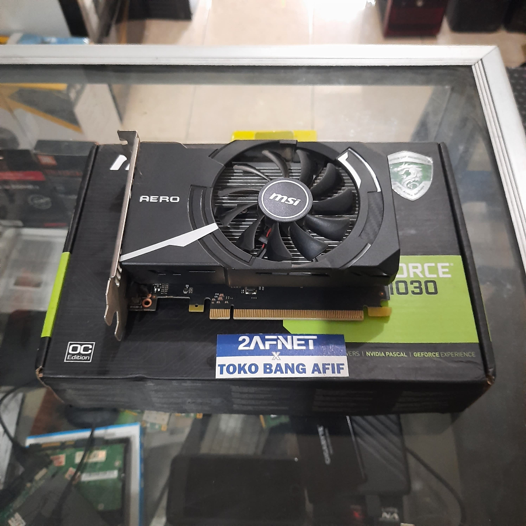 Jual GT 1030 NVIDIA 2GB DDR5 MSI SECOND MULUS | TOKO BANG AFIF | Shopee ...