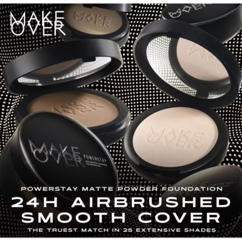 Jual Make Over Powerstay 24H Matte Powder Foundation Shade N30 Natural ...