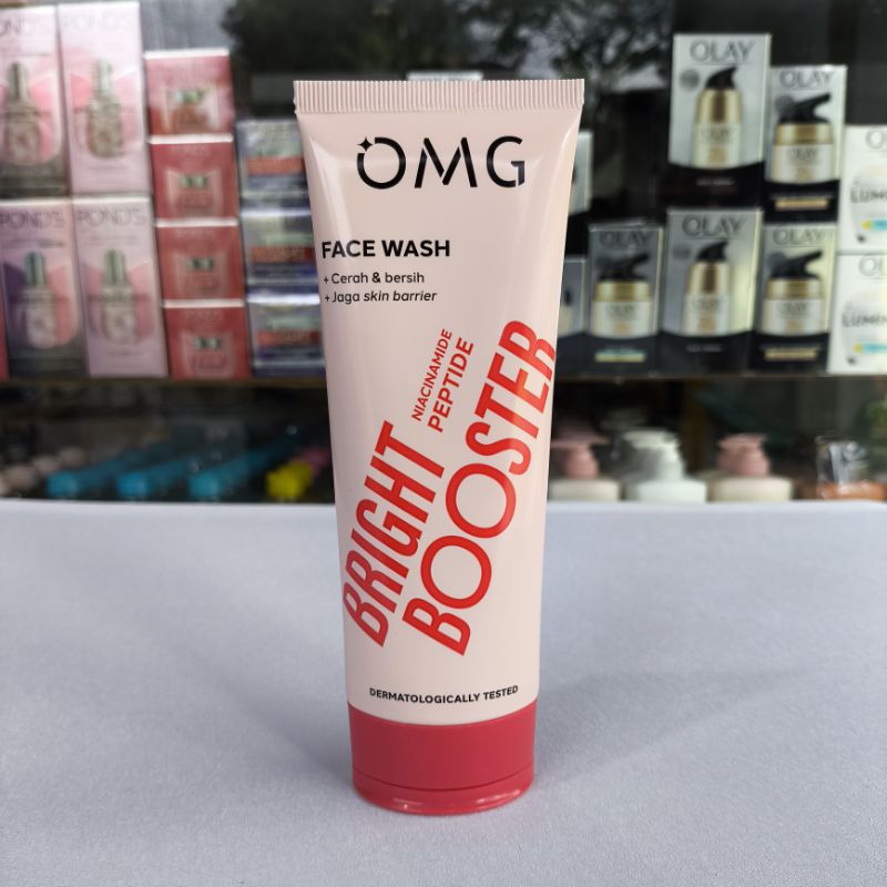Jual OMG OH My Glow Bright Booster Face Wash 100 ML | Shopee Indonesia