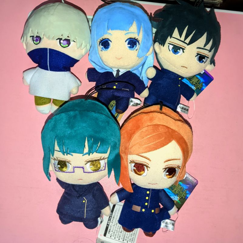 Jual Official Furyu Plush Jujutsu Kaisen Megumi Fushiguro, Miwa, Nobara ...