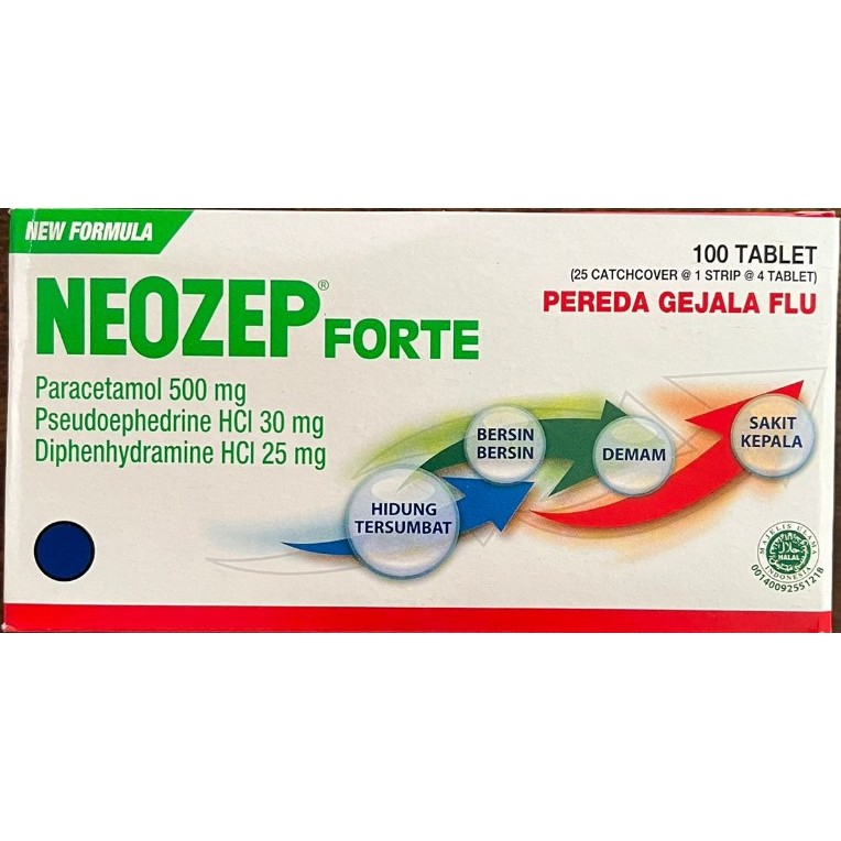 Jual NEOZEP FORTE PER STRIP 4 TABLET | Shopee Indonesia