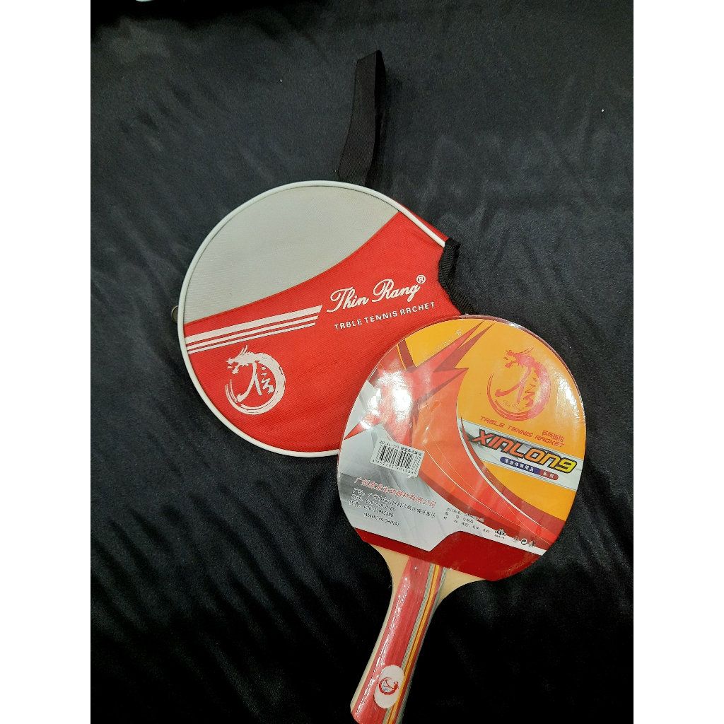 Jual Bat Ping Pong Xinlong (free cover) | Shopee Indonesia