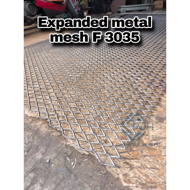 Jual Expanded metal mesh f 3035 ukuran custom. kawat ram plat besi ...